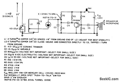 Fmwirelessmicrophone Signalprocessing Circuit Diagram