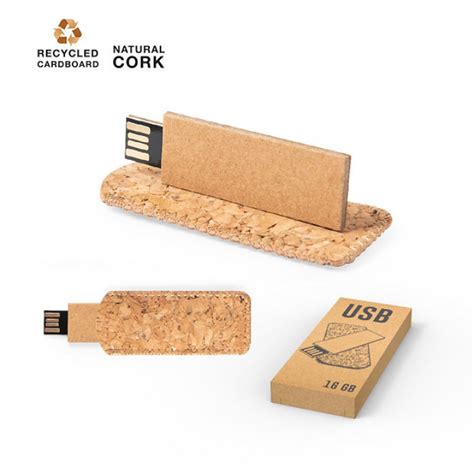 Custom Printed Promotional Gb Recycled Cardboard Usb Custom Gear