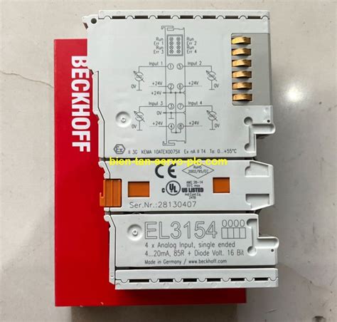 Mô đun Beckhoff El3154 Biến Tần Servo Plc