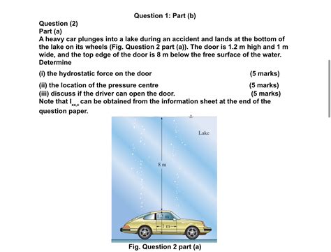 Solved Question 1 Part Bquestion 2part Aa Heavy Car