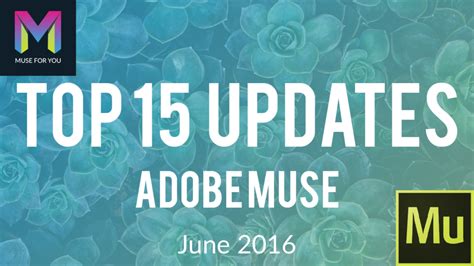 top 15 updates adobe muse 2015 2 web design ledger