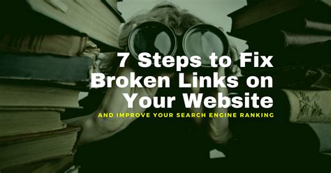 Steps To Fix Broken Links On Your Website Web Africa