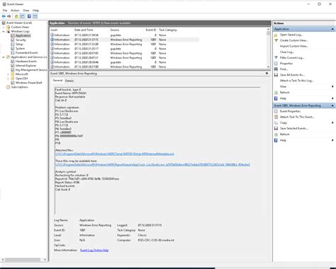 Ghost Process Causing Appcrash Report In Event Viewer Microsoft Qanda