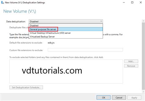Install And Configure Data Deduplication On Windows Server 2022 Vd