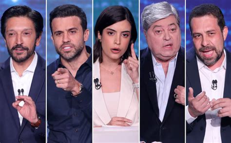 Debate Entre Candidatos à Prefeitura De Sp Tem Nunes Como Alvo E Marçal