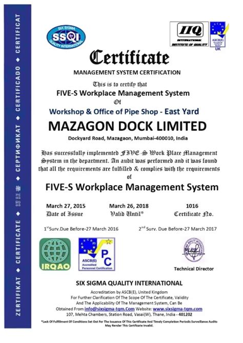 Iso 63461995 Intermodal Container Deming Certification Services Pvt Ltd