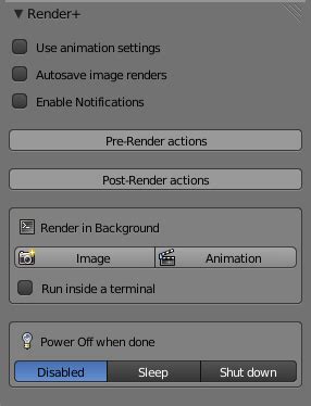 Addon RenderPlus Released Scripts And Themes Blender Artists Community