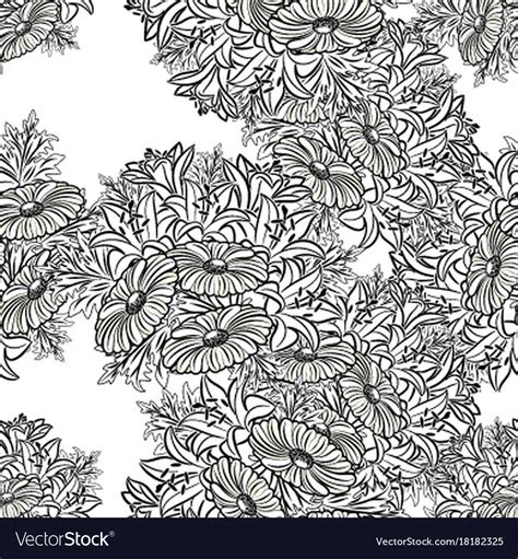 Seamless Monochrome Pattern Royalty Free Vector Image