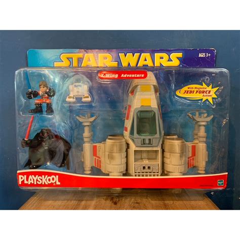 孩之寶 Star Wars 星際大戰 Playskool X戰機 組合 蝦皮購物