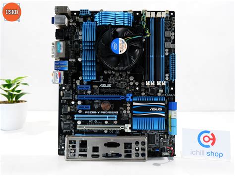 ชุดซีพียูพร้อมเมนบอร์ด Cpu Intel Core I3 2100 Mb Asus P8z68 V Pro Gen3 P13213 Ichillshop