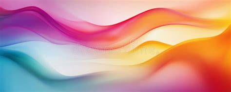 Colorful Abstract Wave Pattern With Gradient Hues Vibrant Background Artistic Design And
