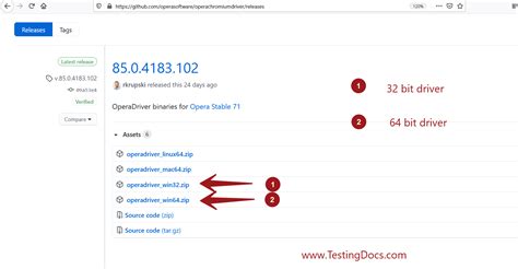 How To Run Selenium Tests On Opera Browser Testingdocs