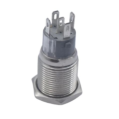 Best 16mm 19mm 22mm Round Waterproof Ip67 Metal Push Button Momentary Or Self Latching Push