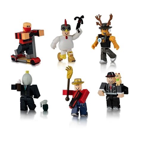 Roblox Action Toys Set Masters Of Roblox Six Figure Pack With