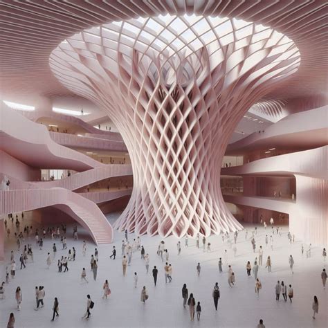 Parametric Arboreal University Parametric Architecture Innovative