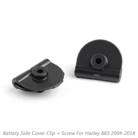 Side Battery Cover Clips For Harley Sportster 04 18 Xl883 Xl1200 10pcs