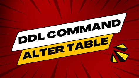 Oracle Alter Table Ddl Commands Oracle Sql Fundamentals Youtube