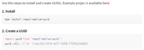 react native에 uuid사용하기
