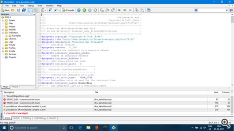Indicators Wkbibs Forex Ea Generator Articles Library Comments Mql5 Programming Forum