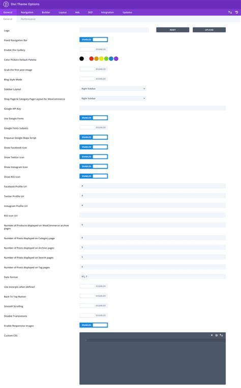 Using The Divi Theme Options Elegant Themes Documentation