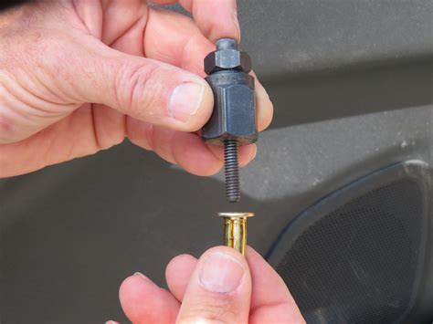 Blue View Installing Rivet Nuts Just A Babe Further