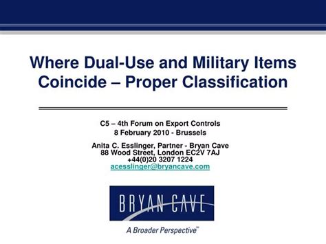 Ppt Where Dual Use And Military Items Coincide Proper Classification Powerpoint Presentation Ppt Where Dual Use And Military Items Coincide Proper Classification Powerpoint Presentation