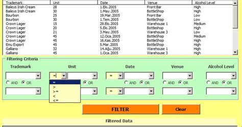 Filtering Data By Multiple Criteria On Userform New Ideas For Computer Software
