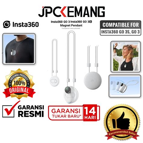 Jual Insta360 GO 3S GO 3 Magnet Pendant For POV Shots Insta 360 GO3 Action Cam Garansi Resmi