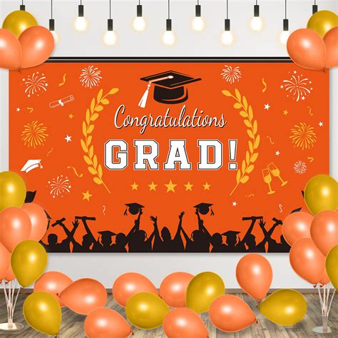 Graduation Backdrop Extra Large Graduation Backdrop Class Of 2023 Graduation Photo Backdrop