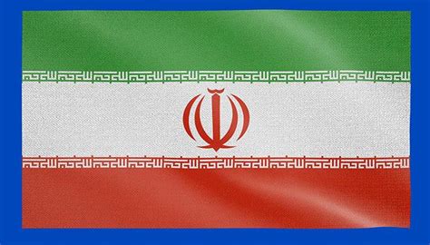 قیمت و خرید فوتیج انیمیشن پرچم ایران با بک گراند آبی