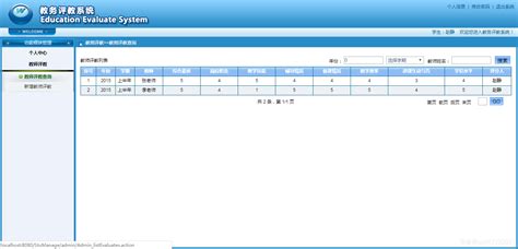 java jsp mysql教务评教管理系统 jsp mysql教务管理系统 csdn博客