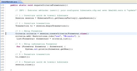 Tutoriel Hibernate N°8 Récupération Données Avec Hql Et Criteria