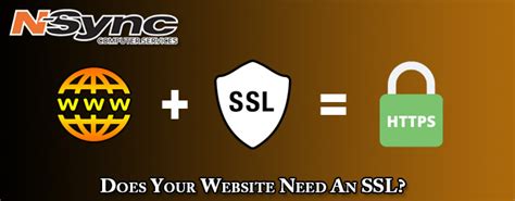 Does Your Website Need An SSL N Sync Computer Services