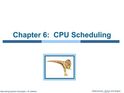 Process Scheduling Operating System Btech Cse Ppt