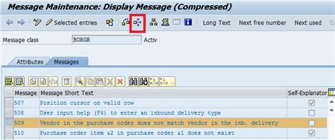 Message Class Testing Finding Right Message Clas Sap Community