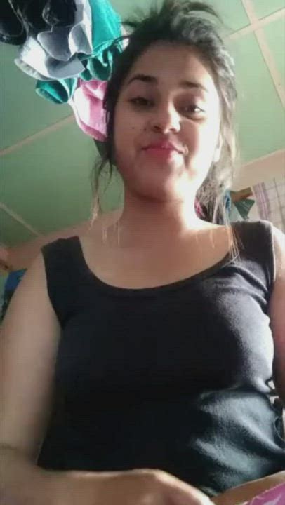 Cute Busty Mumbai Babe In Horny Mood Teasinggiving Her Bf Some Material During The Lockdown