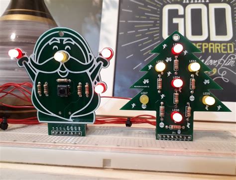 Tree And Saint Claus Arduino Chstimas Project Details