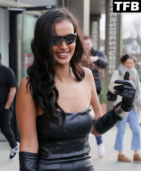 Maya Jama Looks Sensational After Filming The John Bishop Show In London 19 Photos Thefappening