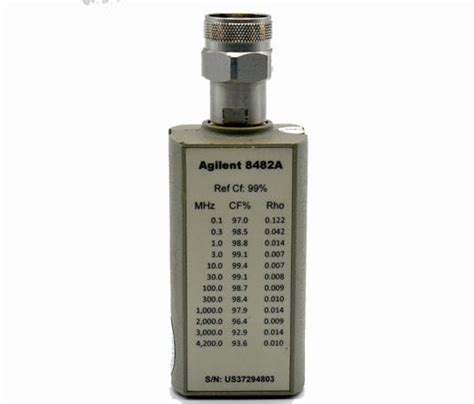 8482a 100 Khz 4 2 Ghz Power Sensor Rentaltec