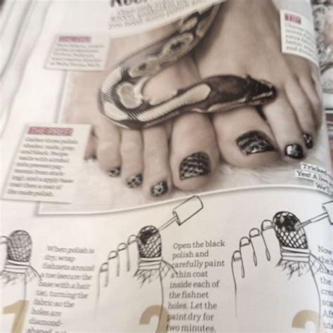 Python Nails Nail Art Infinity Tattoo Nails