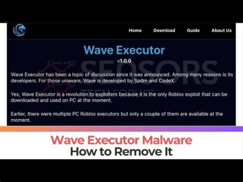 WAVE EXECUTOR Virus Roblox Malware Removal Guide Fix YouTube