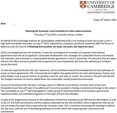캠브리지 대학에서 받은 초대장 영어로 초대장을 어떻게 쓰나요 회의 토론회 초대 이메일 및 공식 초대장 작성법 네이버 블로그