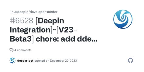 Deepin Integration ~ V23 Beta3 Chore Add Dde Qt6integration To Dde Core Depends List By