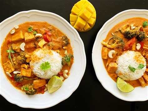 Thai Mango Coconut Curry Veggie Anh