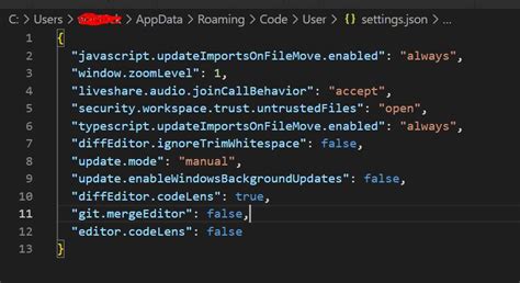 Setting Gitmergeeditor False To Disable New Merge Editor Not