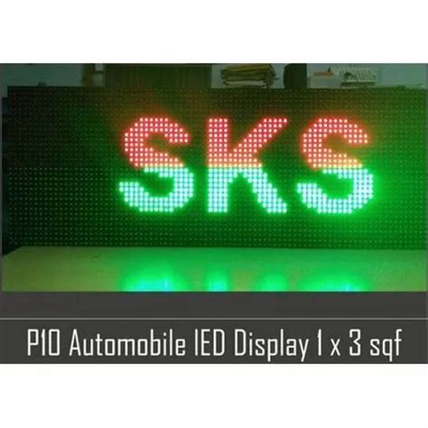 Bus LED Route Display Board Pixel Density At Piece In Coimbatore ID