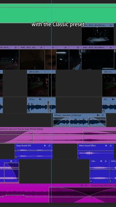 Custom And Preset Timeline Colors In Premierepro Shorts Youtube