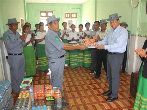 ပြည်ထောင်စုဝန်ကြီး ဒုတိယဗိုလ်ချုပ်ကြီး ထွန်းထွန်းနောင် စစ်တွေမြို့နယ်ရှိ ကံကော်ကျွန်း ဇော်မတက် ခ