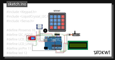 Keypad Wokwi Esp32 Stm32 Arduino Simulator