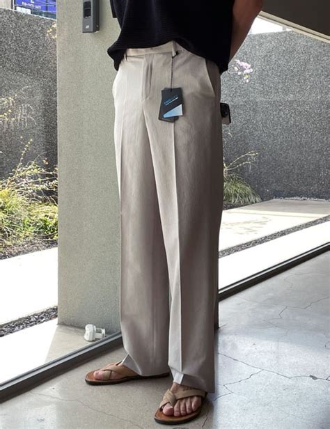 Wide쿨맥스 히든밴딩 슬랙스cool Fabric 고피플